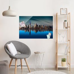 Bilderwelten Glasbild - Querformat New York World Trade Center