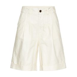 Camel Active Shorts aus Leinenmix Damen Größe 34 weiß