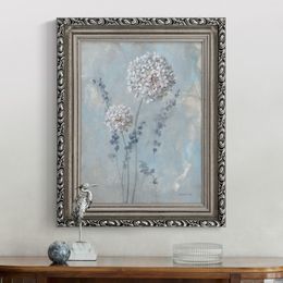 Bilderwelten Leinwandbild mit Barockrahmen Luftige Bl&uuml;ten