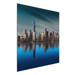 Bilderwelten Alu-Dibond Outdoor Bild New York World Trade Center
