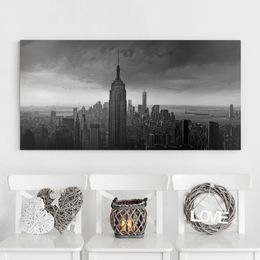 Bilderwelten Leinwandbild - Querformat New York Rockefeller View