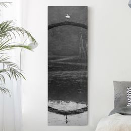 Bilderwelten Leinwandbild - Hochformat Traumt&auml;nzerin