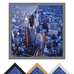 Bilderwelten Bild mit Rahmen - Quadrat Big Apple