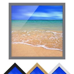 Bilderwelten Bild mit Rahmen - Quadrat Indian Ocean