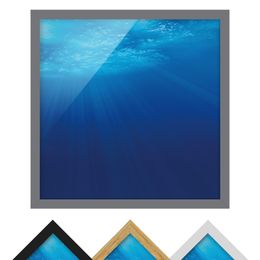 Bilderwelten Bild mit Rahmen - Quadrat Arctic Sun