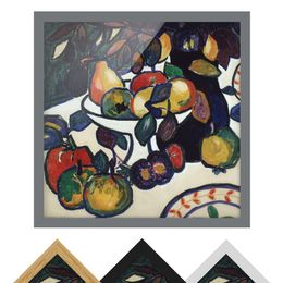 Bilderwelten Bild mit Rahmen - Quadrat Kasimir Malewitsch - Stillleben