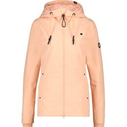 alife and kickin Sommerjacke ALIFE & KICKIN "Damen LilouAK A", Damen, Gr. XL, orange (mellow peach), 100% Polyester, Jacken