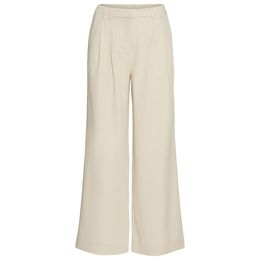 Laura Scott Pleat-Front Pants female Beige size 34