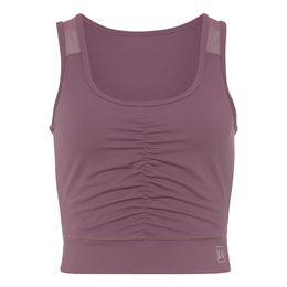 active by Lascana Lascana Active Sports Top female Purple size M