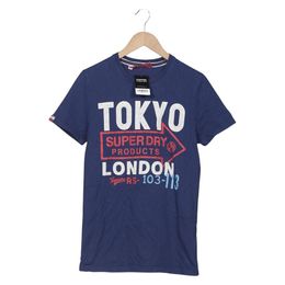 Superdry T-Shirt Herren Größe M Second Hand blau