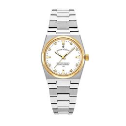 Jacques du Manoir Analog Watch female Gold, Silver size One Size