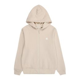 Calvin Klein Jeans Sweatjacke Jungen Gr&ouml;&szlig;e 128 beige