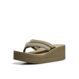 Bershka T-Bar Sandals female Green size 40