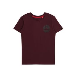 Alpha Industries T-Shirt Jungen Gr&ouml;&szlig;e 170/176 tanne / kirschrot