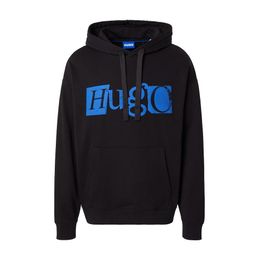 Hugo Sweatshirt 'Nildi' Herren Gr&ouml;&szlig;e XXL blau / schwarz