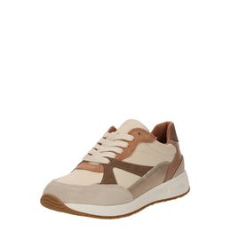 Geox Sneaker 'BULMYA' Damen Größe 36 elfenbein / cognac / hellbraun