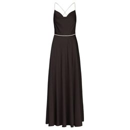 Apart Kleid Damen Größe 42 schwarz / silber Winterkleid