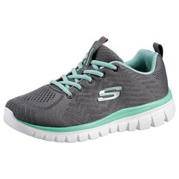 Skechers Sneaker Damen Größe 40 grau / mint