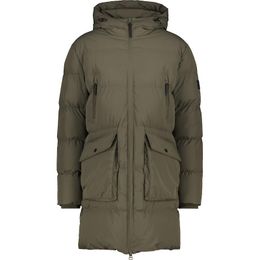 alife and kickin ALIFE & KICKIN Steppjacke »Herren NinoAK A« mit Kapuze lange Jacke mit gefütterter Kapuze und bequemer Schnittform stone XXL XXL NinoAK A der...