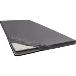Cinderella Spannbettlaken &raquo;Topper-Spannbettlaken (bis 15 cm)&laquo; Elastizit&auml;t f&uuml;r ein glatt bezogenes Bett, bis 15cm H&ouml;he anthrazit Obermaterial: 100%...