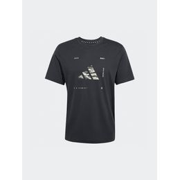 adidas Performance Funktionsshirt Herren Größe S khaki / schwarz / weiß