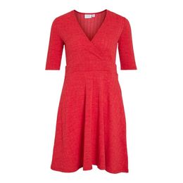 Vila Kleid 'VIMilja' Damen Gr&ouml;&szlig;e 42 hellrot Winterkleid