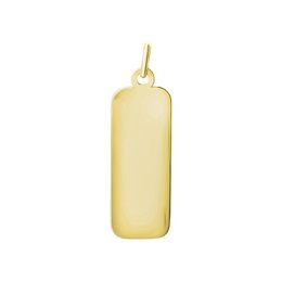 Vivance Kettenanhänger »333/- Gelbgold glanz« () gelb one-size Schlichter Anhänger aus 333/- Gelbgold