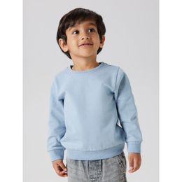 name it Sweatshirt »NMNSELI LS SWE BRU NOOS« Dusty Blue 98 98 Sweater von name it für Mädchen und Jungen