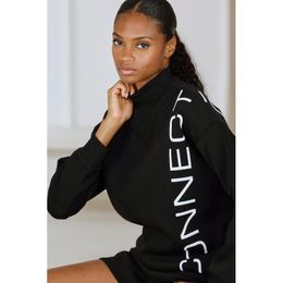 French Connection Sweater, besonders softe Qualit&auml;t schwarz 36/38 36/38 Sweatshirt mit Stehkragen