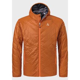 Schöffel SCHÖFFEL Funktionsjacke »Hiking Ins Jacket Style Cascata MNS« mit Kapuze 5845 - gelb 54 54 Komprimierbar und wärmend dank PrimaLoft Black...