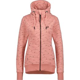 ALIFE & KICKIN Sweatjacke »Damen VivianAK B« mahagonium melange S S Feel free! Cool und lässig - die Damensweatjacke VivianAK B von alife and kickin