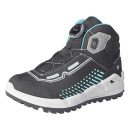 Ricosta Sneaker »Terra WMS: normal« Schnürschuh mit Sympatex-Membrane, Größenschablone zum Download schwarz-türkis 34 34 Coole Sneaker in...