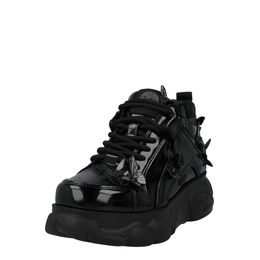 Buffalo Sneaker 'Corin' Damen Größe 38 silbergrau / schwarz