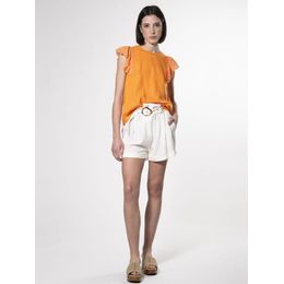 Influencer Bluse Damen Größe M orange