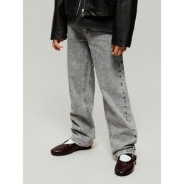 name it M&auml;dchen Straight-Jeans &raquo;NKFROSE STRAIGHT JEANS 3366-BE NOOS&laquo; blau 152, N-Gr