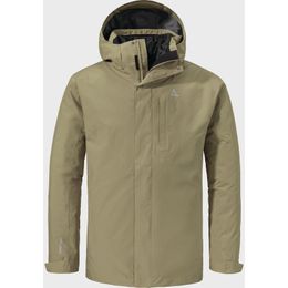 Sch&ouml;ffel SCH&Ouml;FFEL Doppeljacke &raquo;Hiking 3in1 Jacket Style Tamina MNS&laquo; ohne Kapuze 4725 - braun 50 50 Wasserdicht & atmungsaktiv dank 2-Lagen VENTURI Membrane