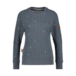 alife and kickin Alife & Kickin Damen Sweatshirt &raquo;Damen DarlaAK&laquo; blau XS