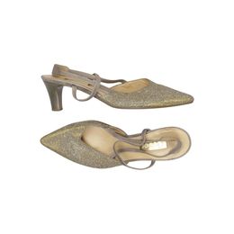 Gabor Sandalen Damen Größe 40.5 Second Hand gold