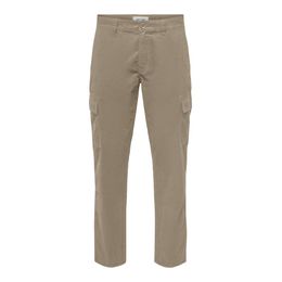 Only & Sons Only & Sons Cargo Pants 'Turin' male Beige size XS