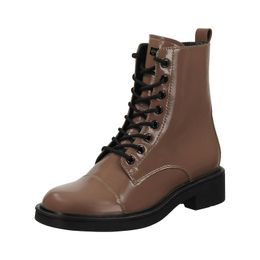 Högl HÖGL Schnürstiefelette »Stiefelette Leder« Taupe 42 42 Absatzhöhe: 14 cm