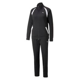 Puma Trainingsanzug 'Classic' Damen Gr&ouml;&szlig;e M schwarz / wei&szlig;
