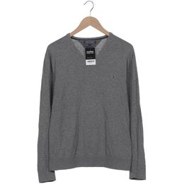 Tommy Hilfiger Pullover Herren Größe XL Second Hand grau