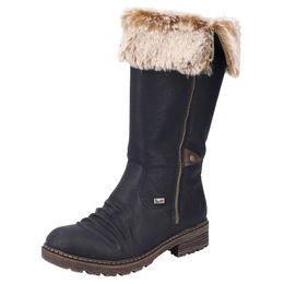 Rieker Stiefel Damen Gr&ouml;&szlig;e 42 schwarz Winterschuhe