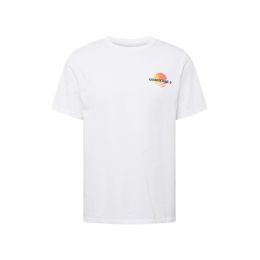 Converse T-Shirt 'Sunset' Herren Größe L azur / rot / schwarz / weiß