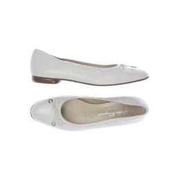 Salvatore Ferragamo Ballerina Damen Größe 42.5 Second Hand weiß