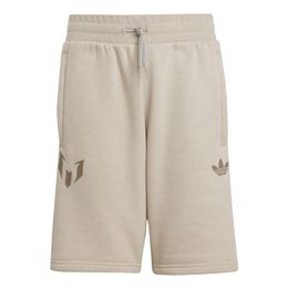 adidas originals Sportshorts 'Messi' Jungen Gr&ouml;&szlig;e 158 braun / cappuccino
