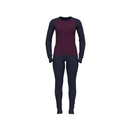 Odlo Sportunterwäsche 'Active Warm Eco Special' Damen Größe XS navy / rotviolett
