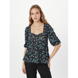 Dorothy Perkins Bluse Damen Gr&ouml;&szlig;e M nachtblau / hellblau / hellgelb / pastellgr&uuml;n