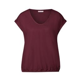Street One Bluse Damen Größe XL dunkelrot