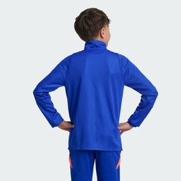 Adidas Performance Sportsweatshirt 'Tiro 24' Jungen Gr&ouml;&szlig;e 152 royalblau / lachs / dunkelorange / wei&szlig;